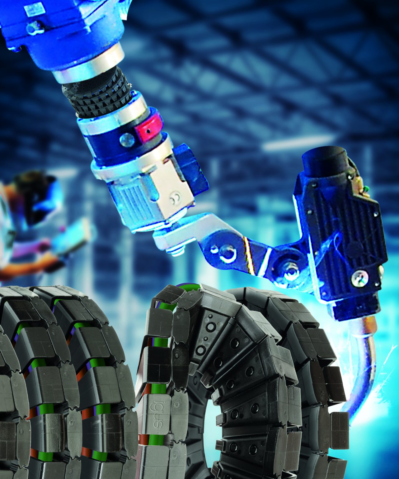 igus adds two new sizes to its twisterband HD range for compact ...