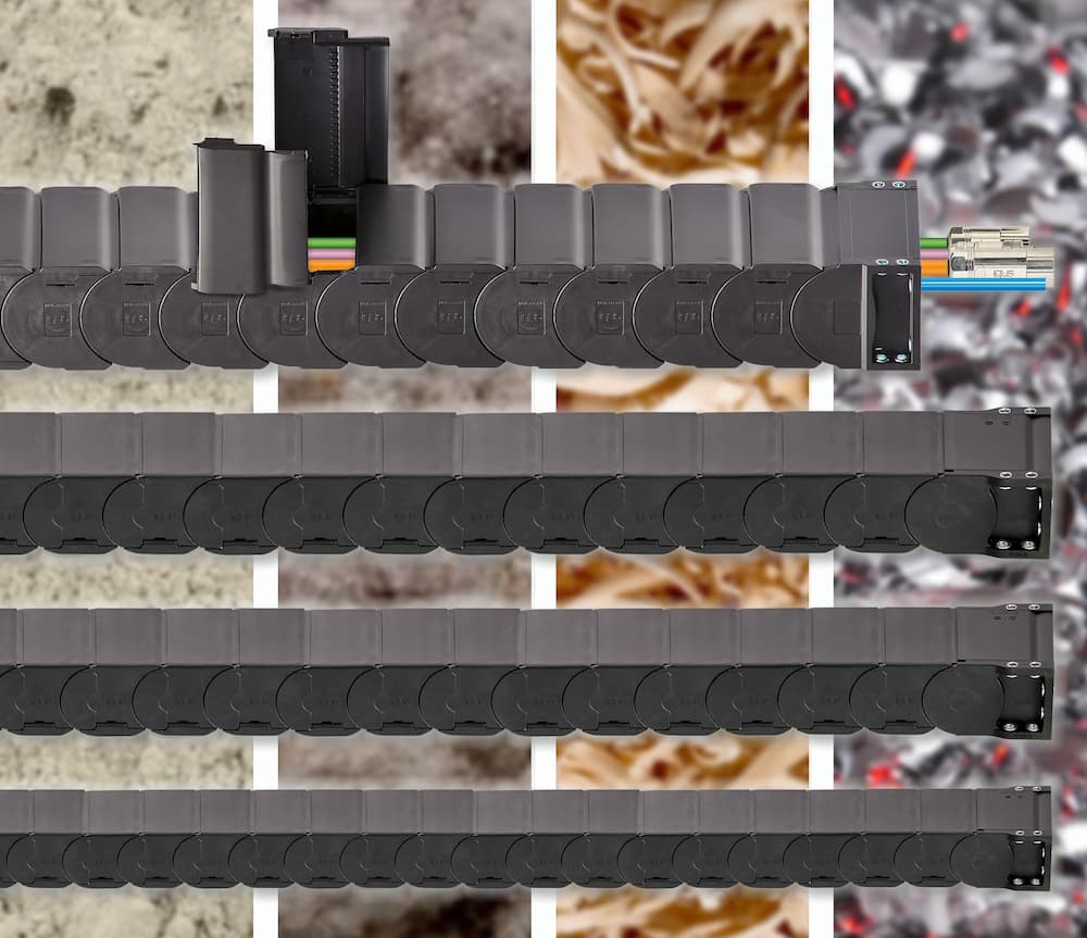 Quiet, strong, easy to fill: E2.1 e-chains tick all the boxes - igus ...