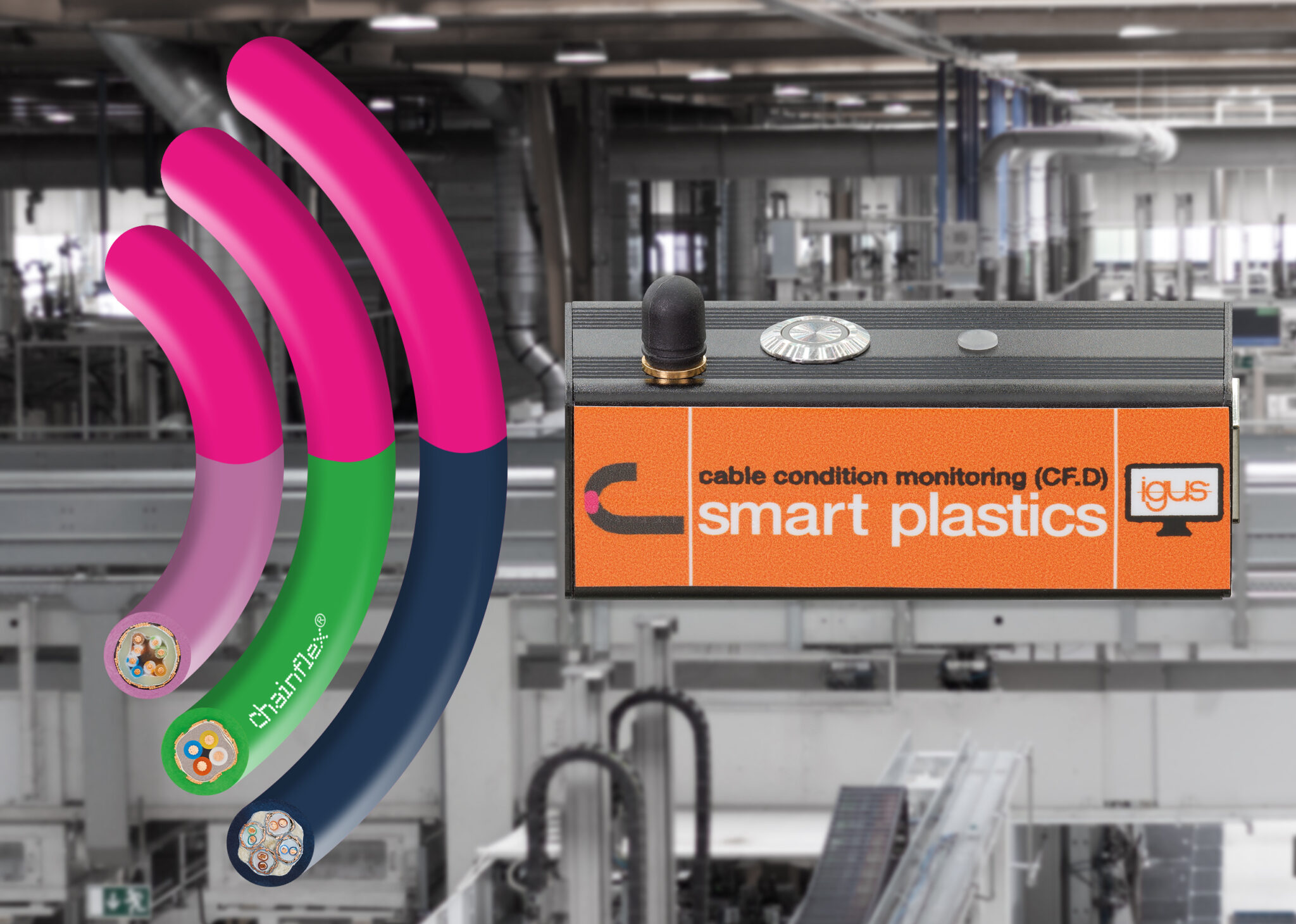 Small investment, big impact: Contactless monitoring of igus cables in ...