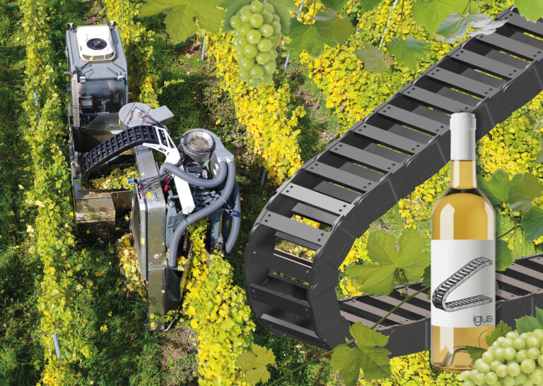 Robot takes over the grape harvest - igus® Press UK
